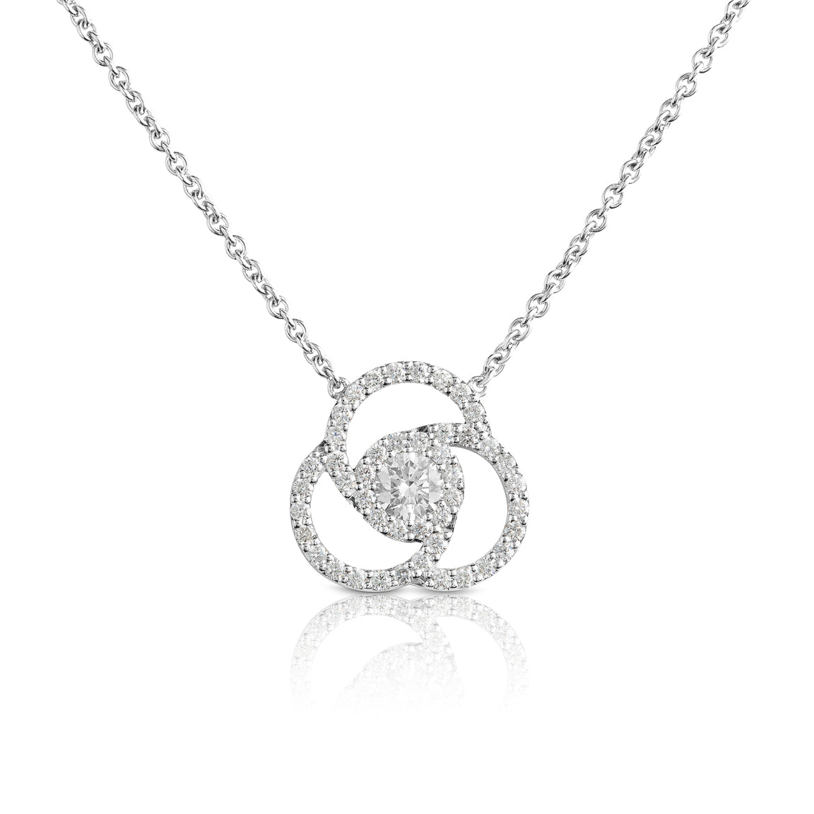 75th Anniversary Platinum Diamond Necklace– Warrenders Jewellers