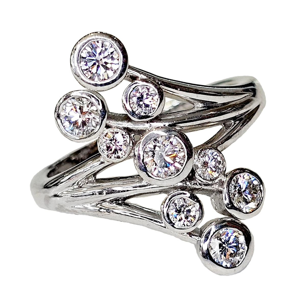 Pre-Owned 18ct White Gold Diamond Ring– Warrenders Jewellers